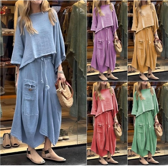 Amazon | Skirts | Amazon Asymmetrical Womens Skirt Set In Blue Purple ...